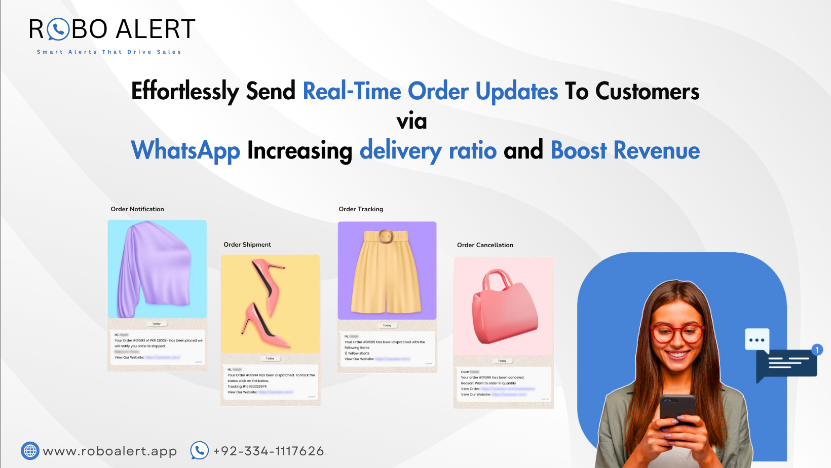 Robo Alert – Smart WhatsApp Order Alerts for E-commerce | RoboAlert.app